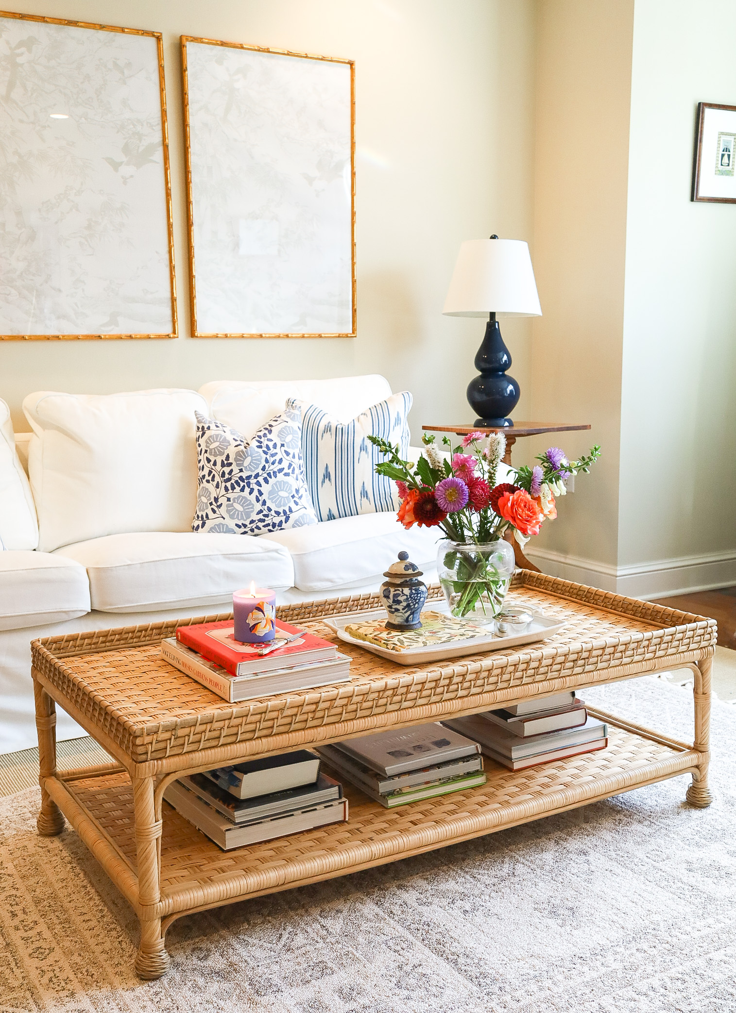 Our Coffee Table Refresh